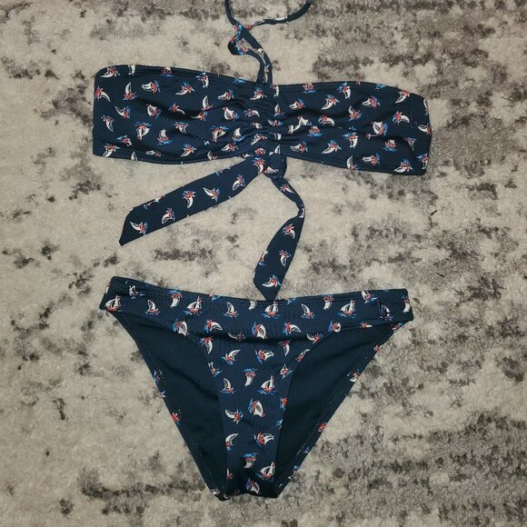 Swim | Jack Wills Sailing Boat Bikini Euc | Poshmark
